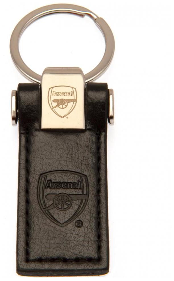 Arsenal Fc Nyckelring Läder