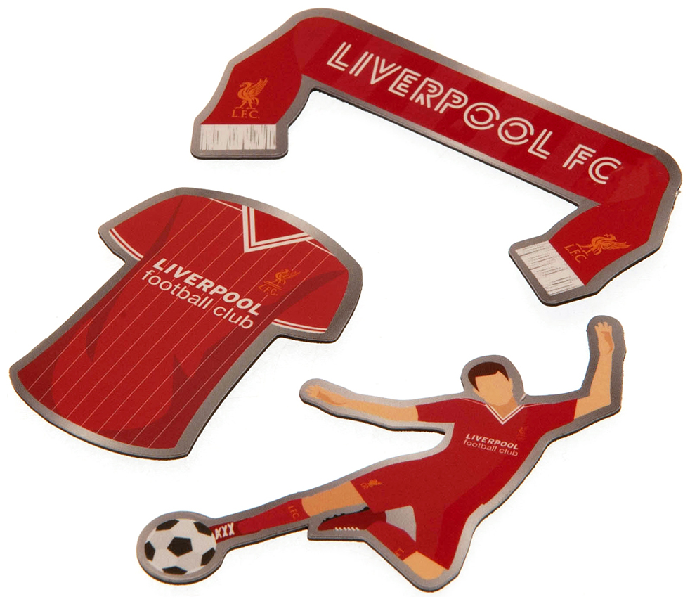Liverpool Kylskåpsmagnet Set