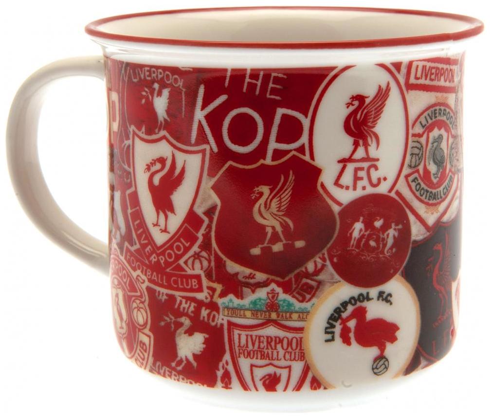 Liverpool Mugg Retro Tryck
