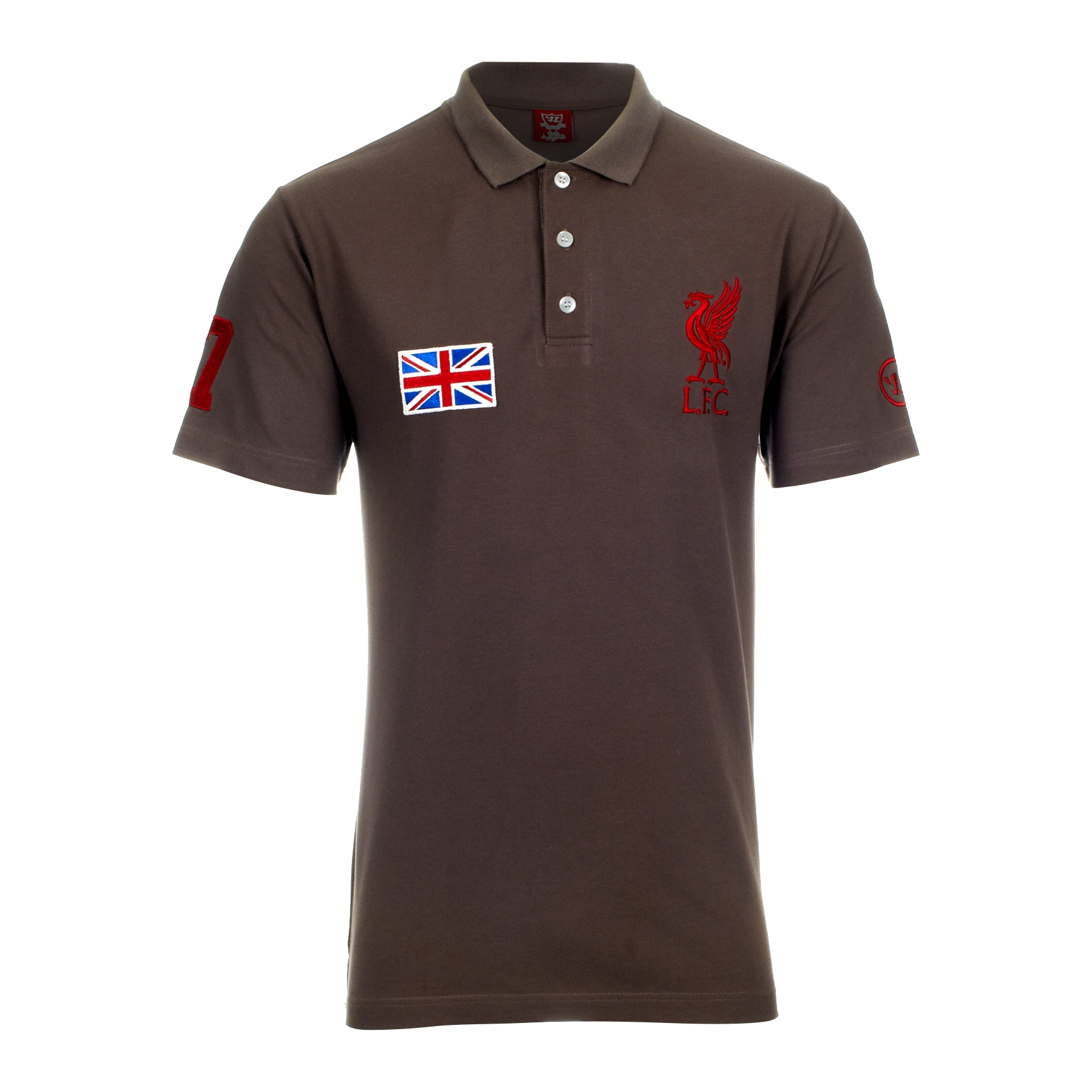 Liverpool Piké Union Jack Grå
