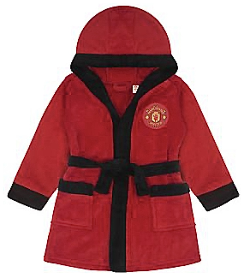 Manchester United Morgonrock Supersoft Barn