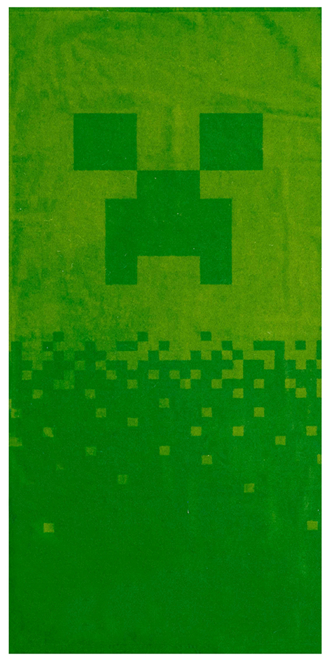 Minecraft Handduk Creeper